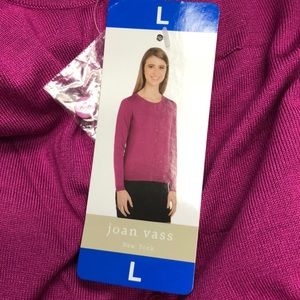 Joan Vass | Sweaters | Joan Vass New York Ladies Button Down Long ...